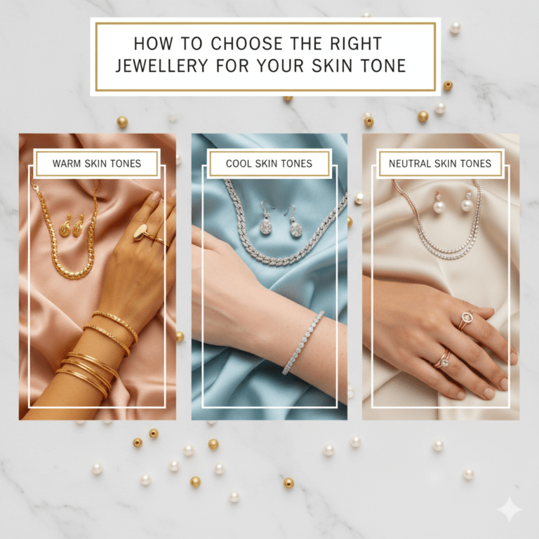 How to Choose the Right Jewellery for Your Skin Tone - sirisamruddhigold.in